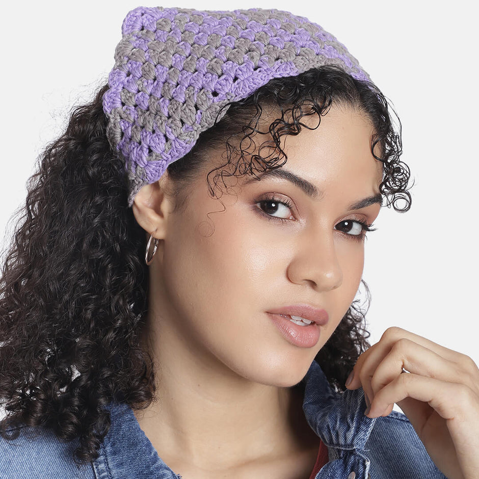 Handmade Crochet Bandanas – Stylish Hair Accessories | Magic Needles