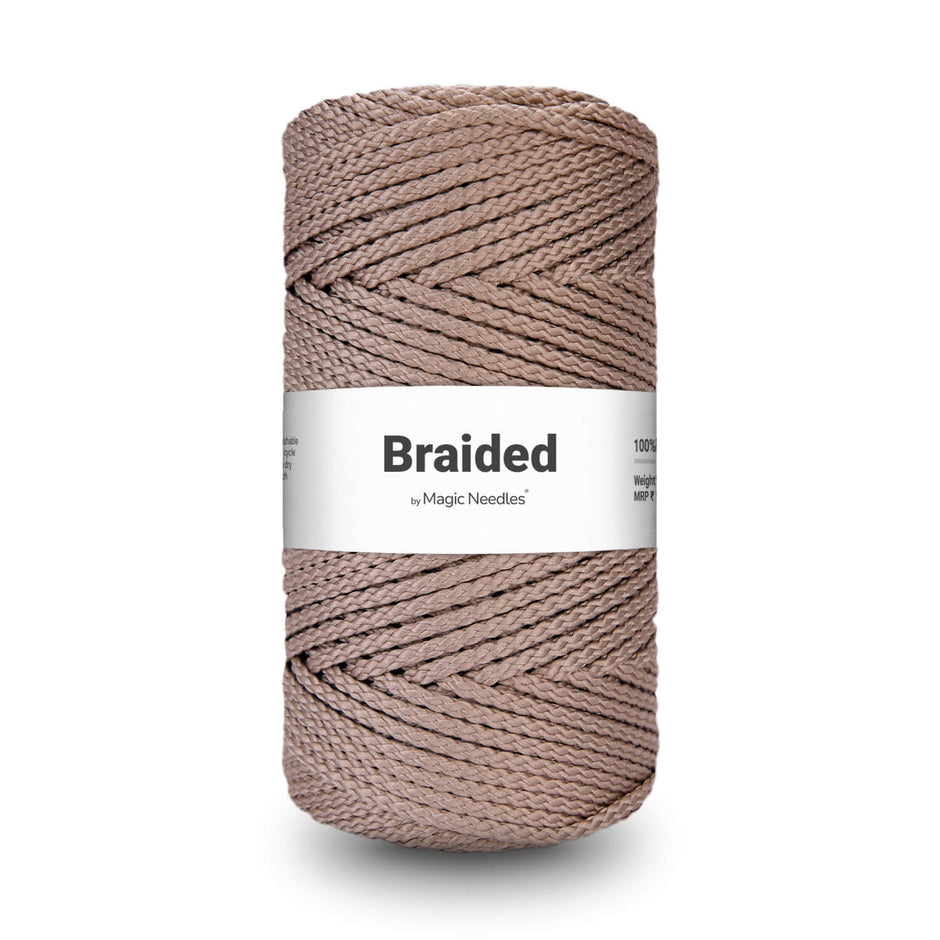 Braided Polyester Rope – Strong Macramé & Craft Rope – Magic Needles