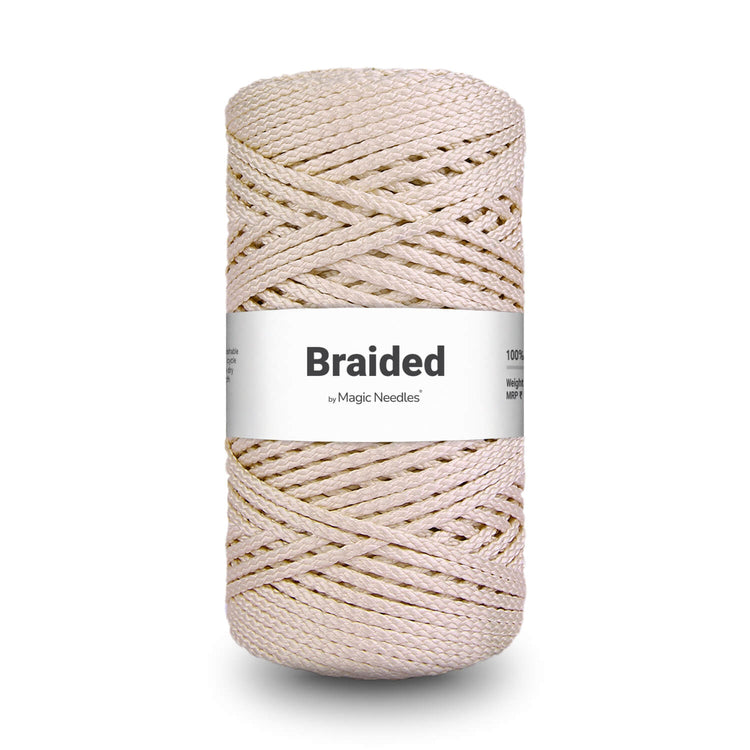 Braided Polyester Rope – Strong Macramé & Craft Rope – Magic Needles