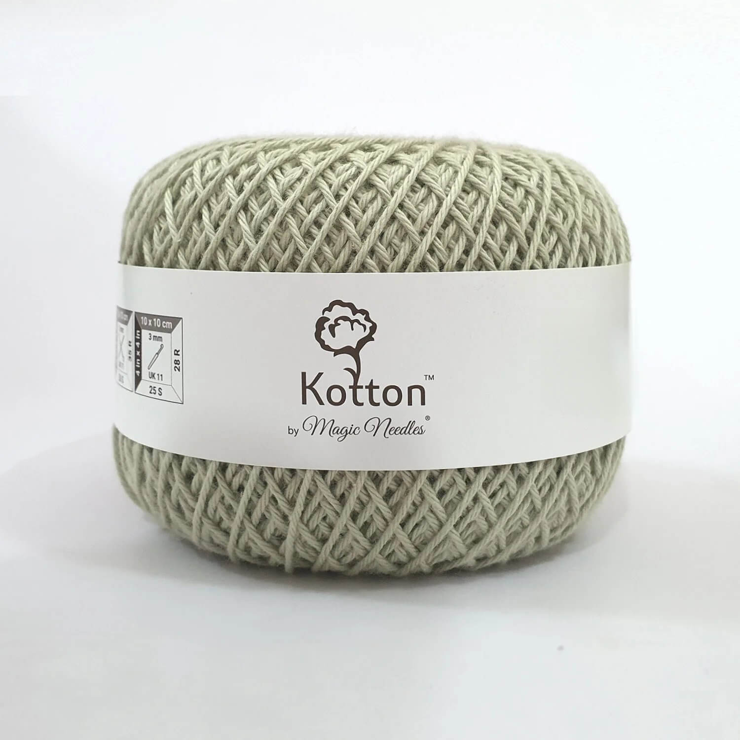 Cotton Yarn by Kotton 4 ply - Moss Green 60