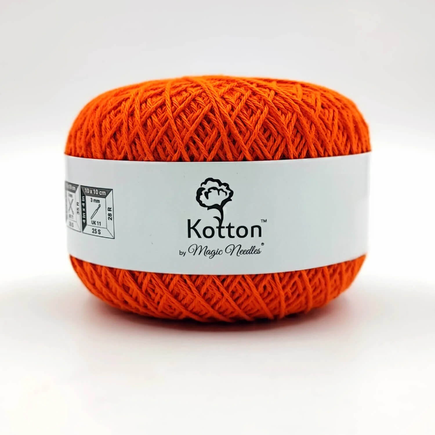 Cotton Yarn by Kotton 4 ply - Orange 32