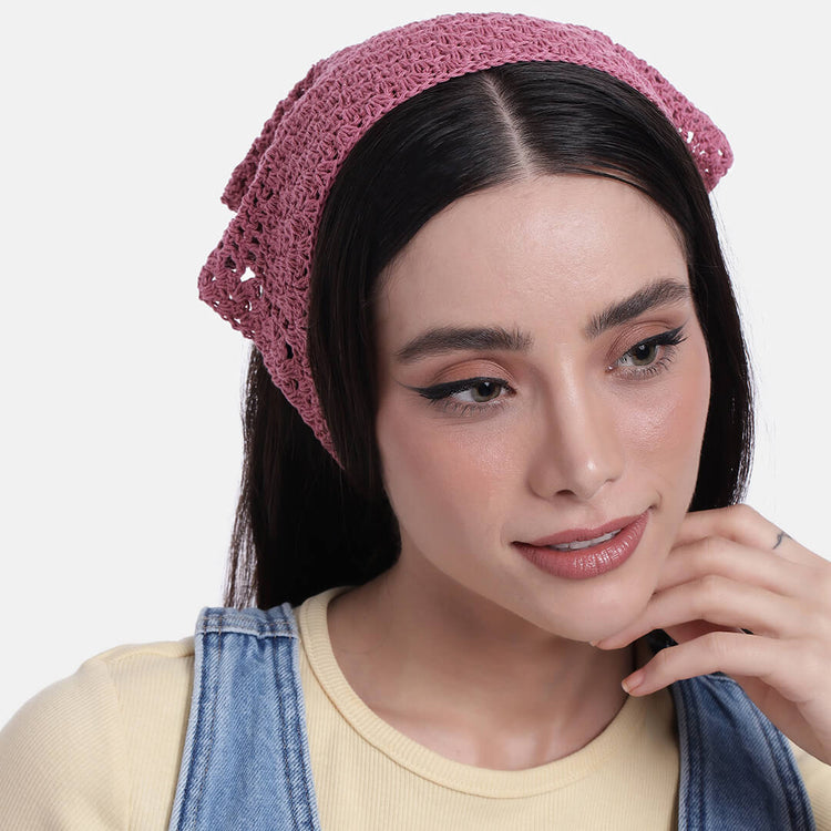 Handmade Crochet Bandanas – Stylish Hair Accessories | Magic Needles