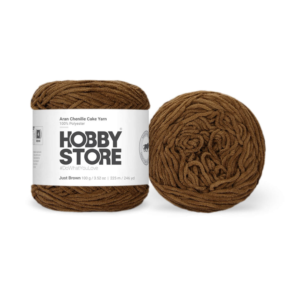 Aran Chenille Yarn by Hobby Store - Off White 49130 – Magic Needles