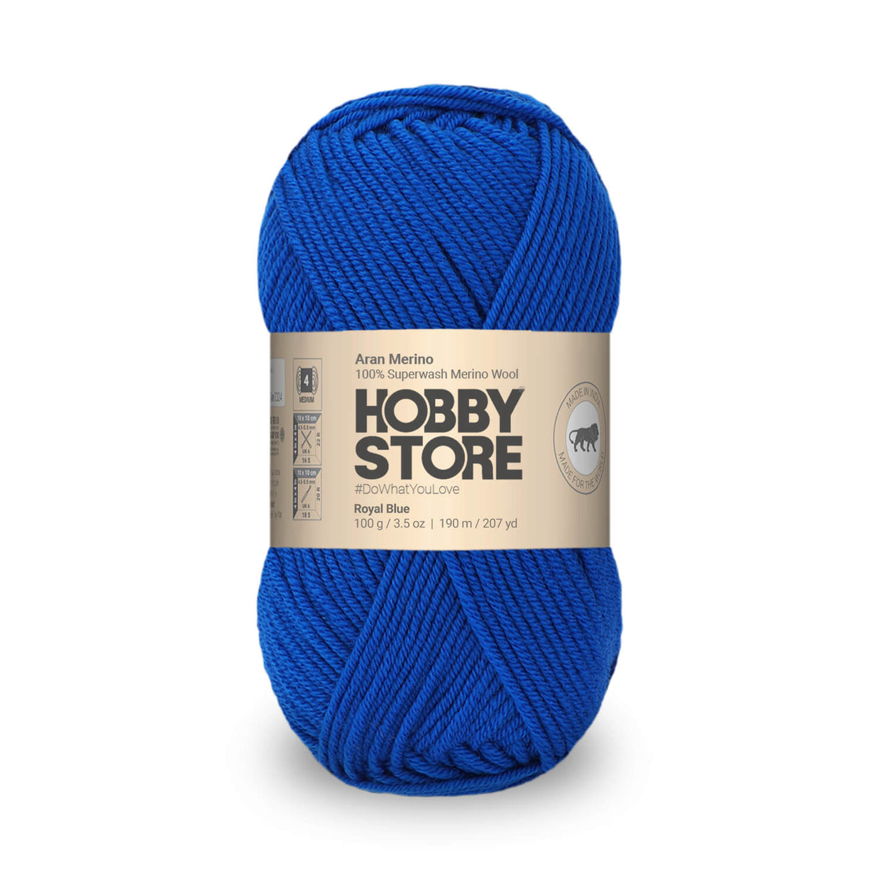 Aran Merino Wool by Hobby Store - Royal Blue AM040 – Magic Needles