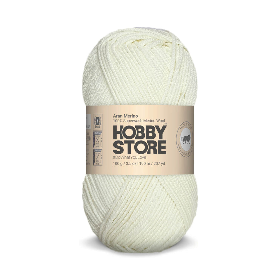 Hobby Store Merino Wool Aran Yarn – Luxurious Softness & Warmth – Magic ...