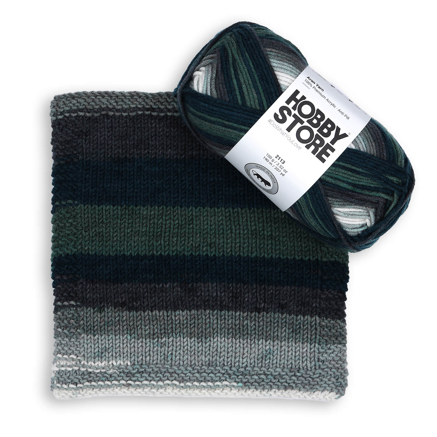 Aran Anti-Pill Yarn by Hobby Store - Multi-Color 2113 – Magic Needles