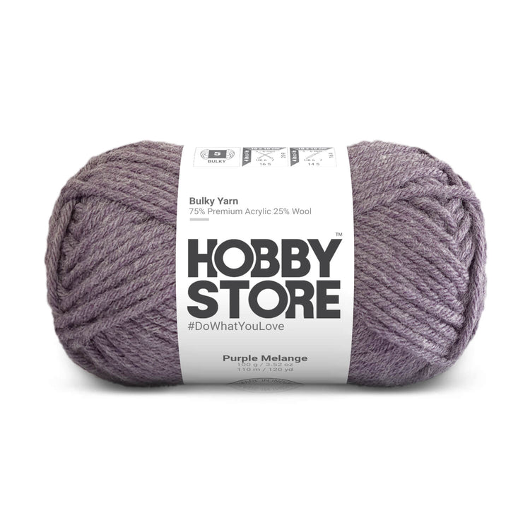 Hobby Store Bulky Solids Yarn: Warm, Chunky Wool Blend – Magic Needles