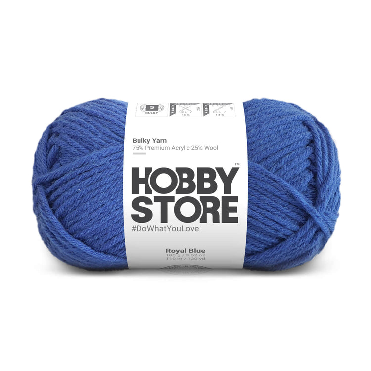 Hobby Store Bulky Solids Yarn: Warm, Chunky Wool Blend – Magic Needles
