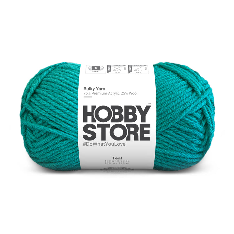 Hobby Store Bulky Solids Yarn: Warm, Chunky Wool Blend – Magic Needles