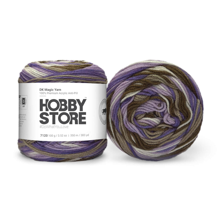 Hobby Store DK Magic Yarn – Soft & Magical Color Shifts – Magic Needles