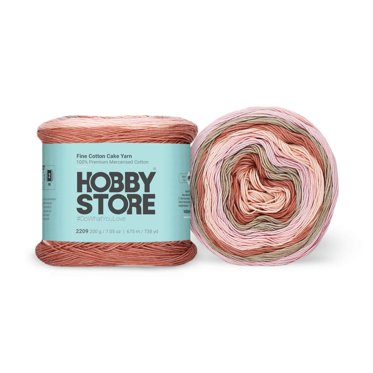 Fine Mercerised Cotton Cake Yarn by Hobby Store – Magic Needles