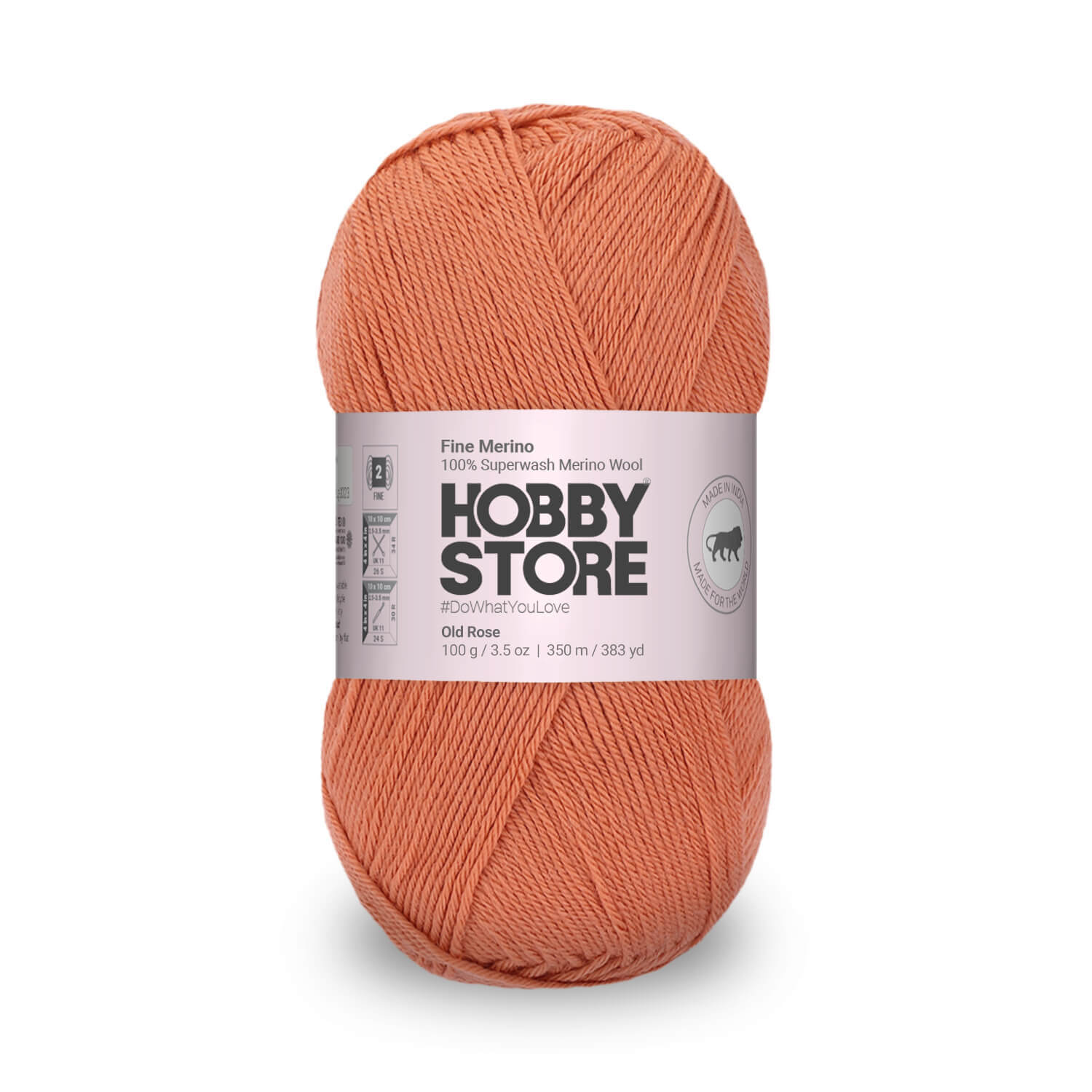 Fine Merino Wool by Hobby Store - Old Rose FM037 – Magic Needles