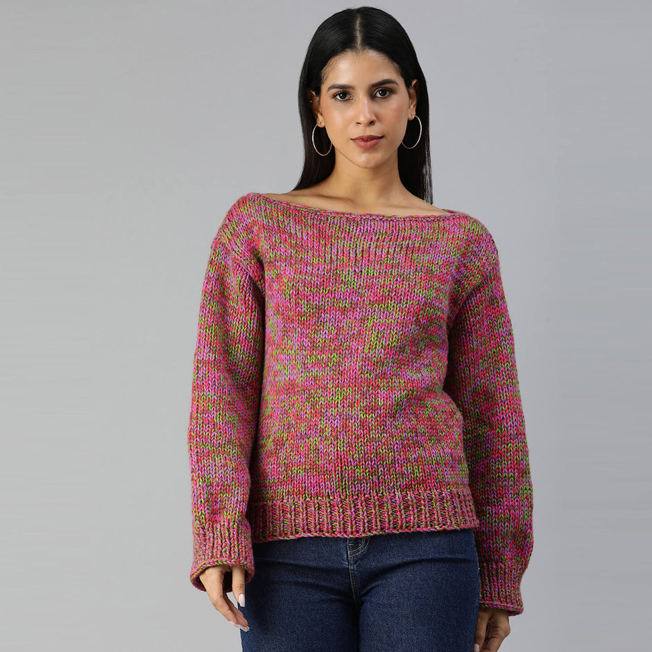 Crochet Self Design Pullover - 3317 – Magic Needles