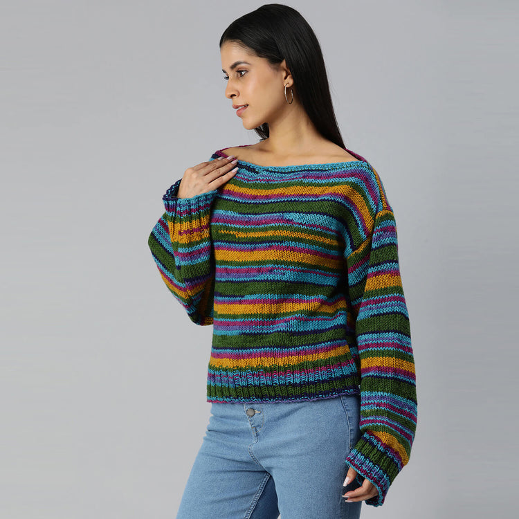 Crochet Self Design Pullover - 3317 – Magic Needles