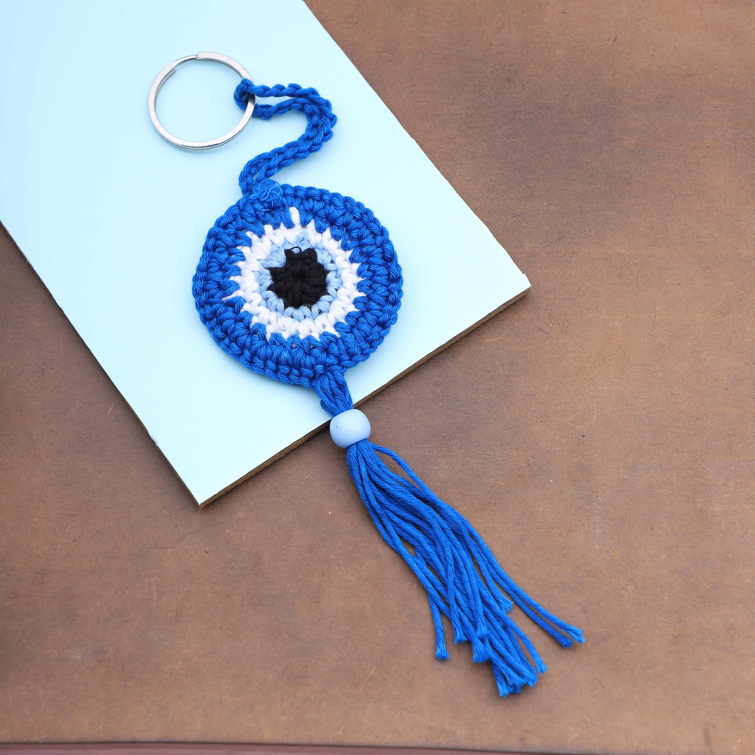 Handmade Crochet Keychains | Cute Cotton Yarn Keyrings for Bags & Keys ...