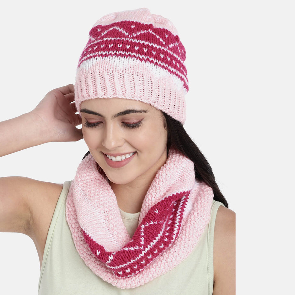 Caps and Neck Warmer Set